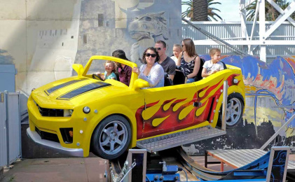 The Road Runner Ride | Rides & Attractions | Luna Park Melbourne